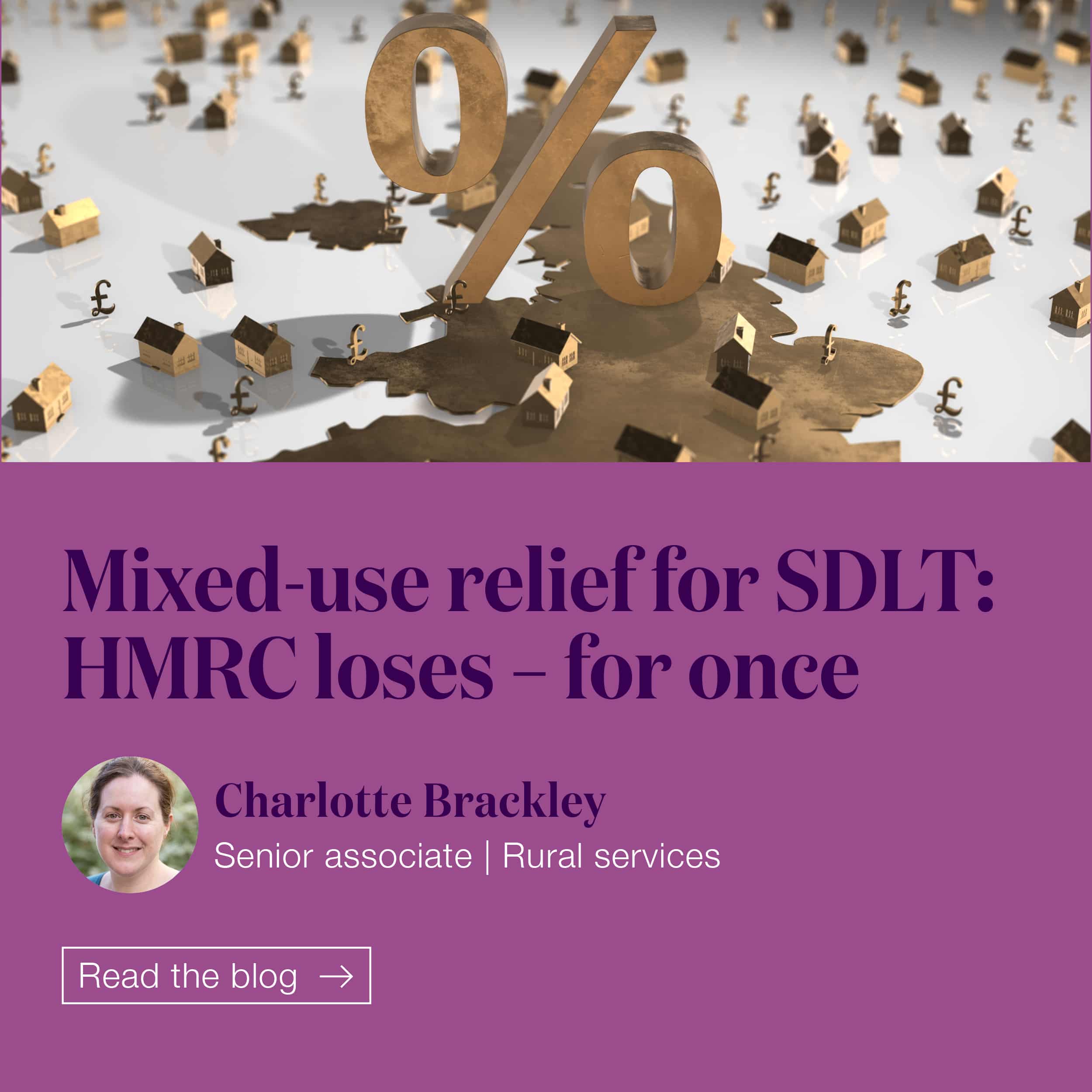 Mixed-use relief for SDLT: HMRC loses – for once - Moore Barlow LLP