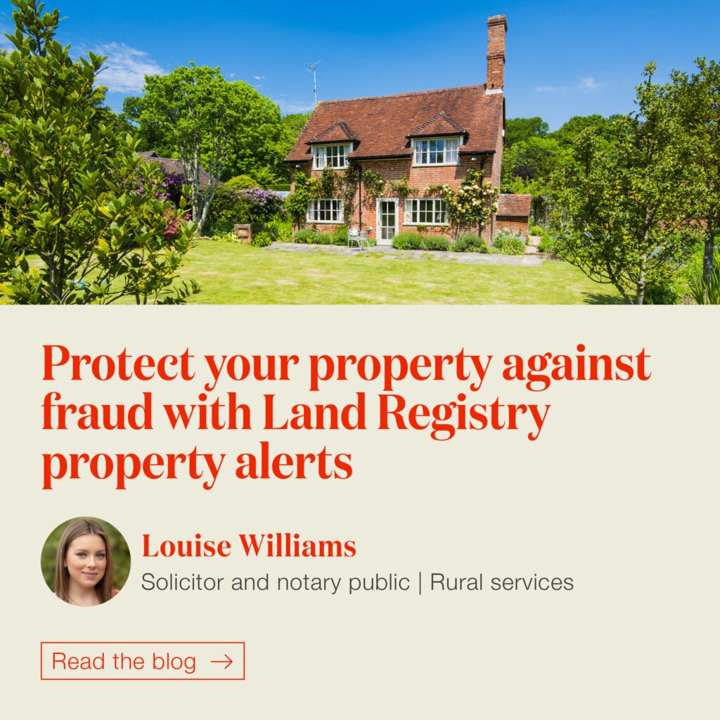 Protect your property against fraud with Land Registry property alerts ...