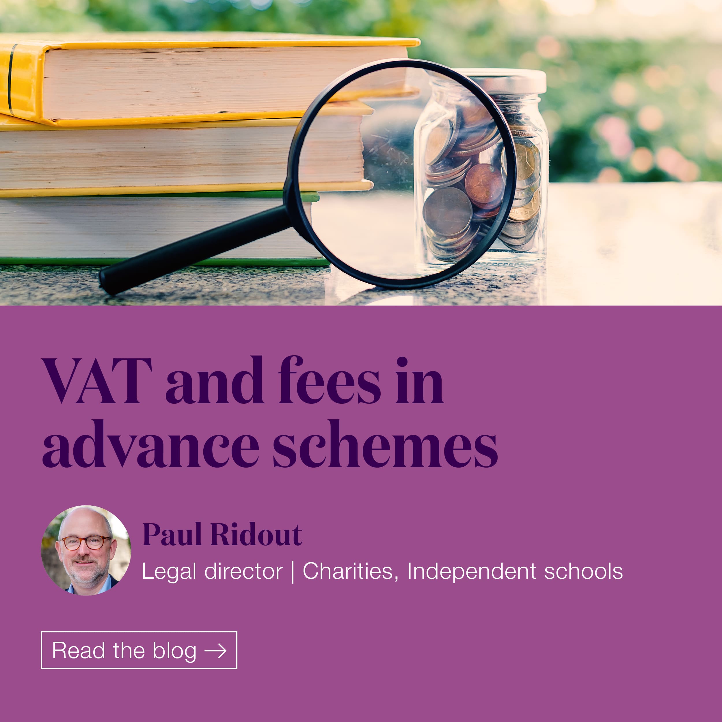 VAT and fees in advance schemes - Moore Barlow LLP