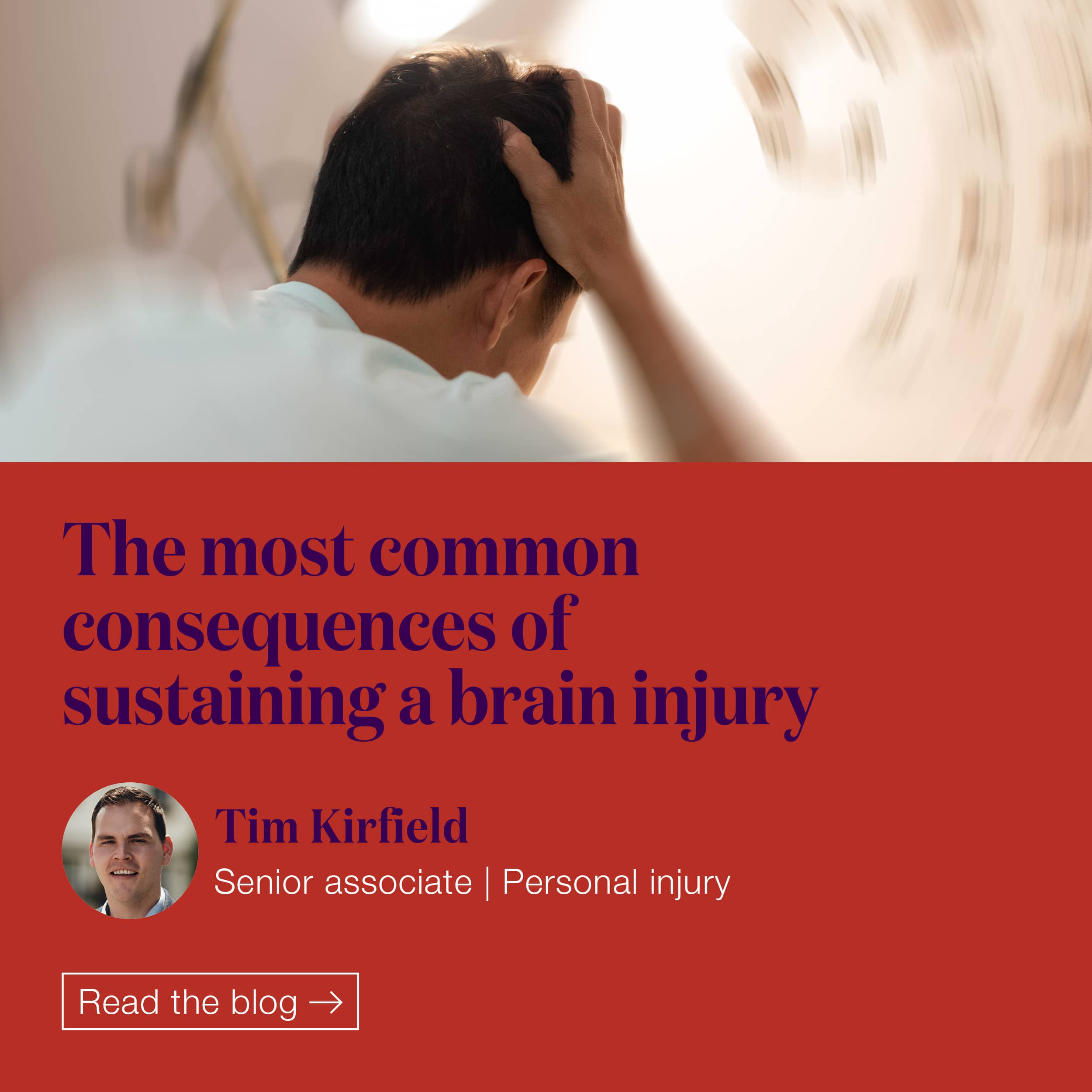 The most common consequences of sustaining a brain injury - Moore ...
