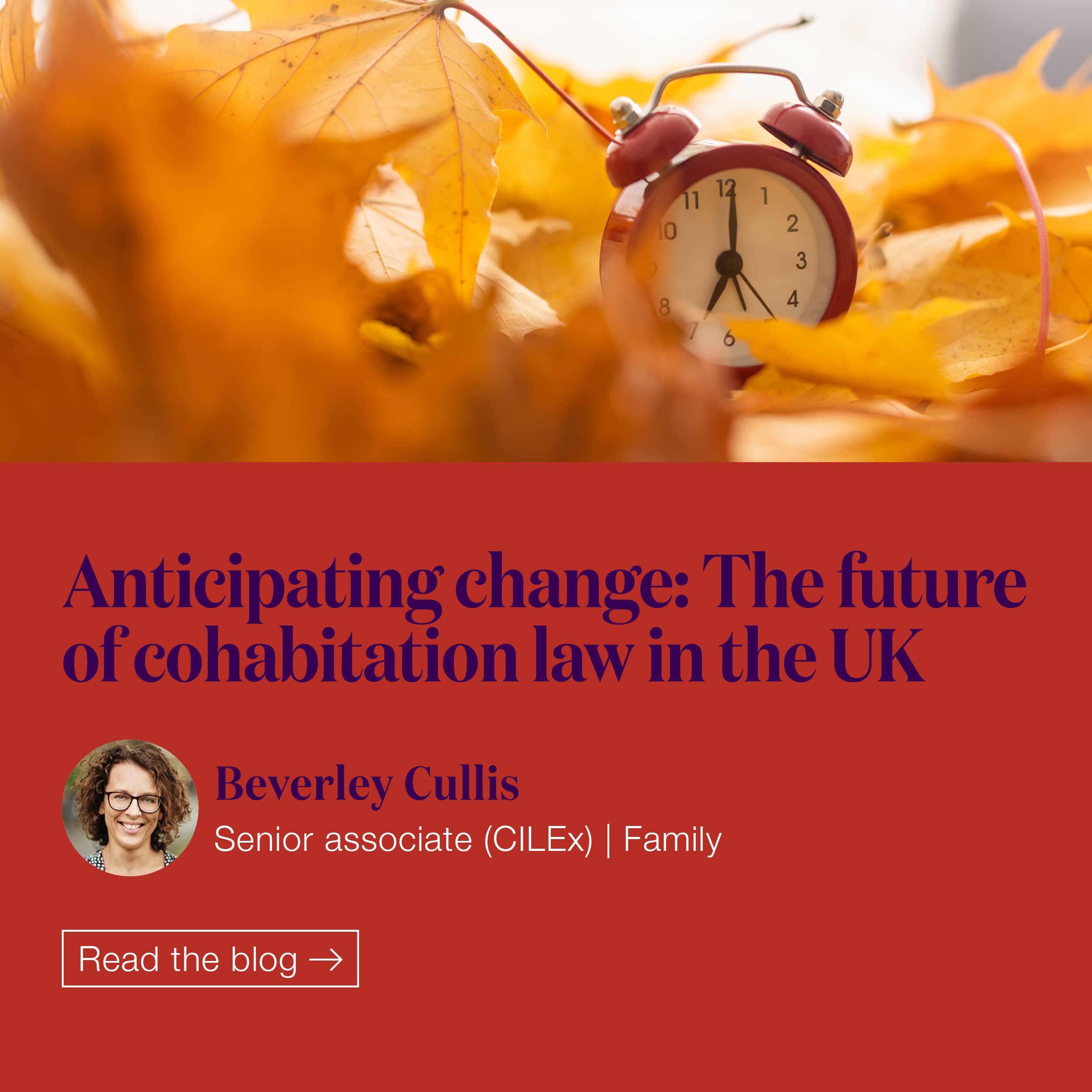Anticipating change: The future of cohabitation law in the UK - Moore ...