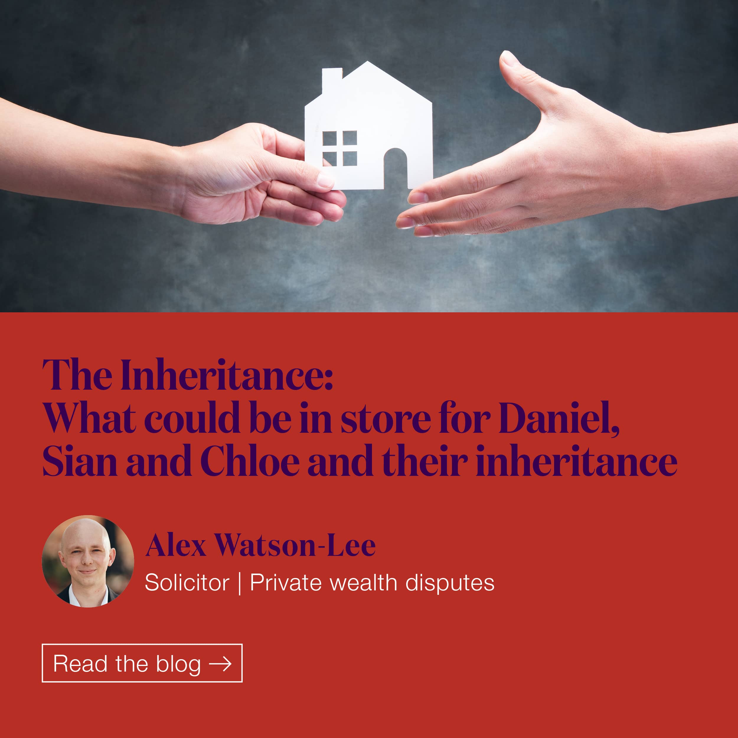 The Inheritance on Channel 5 - Moore Barlow LLP