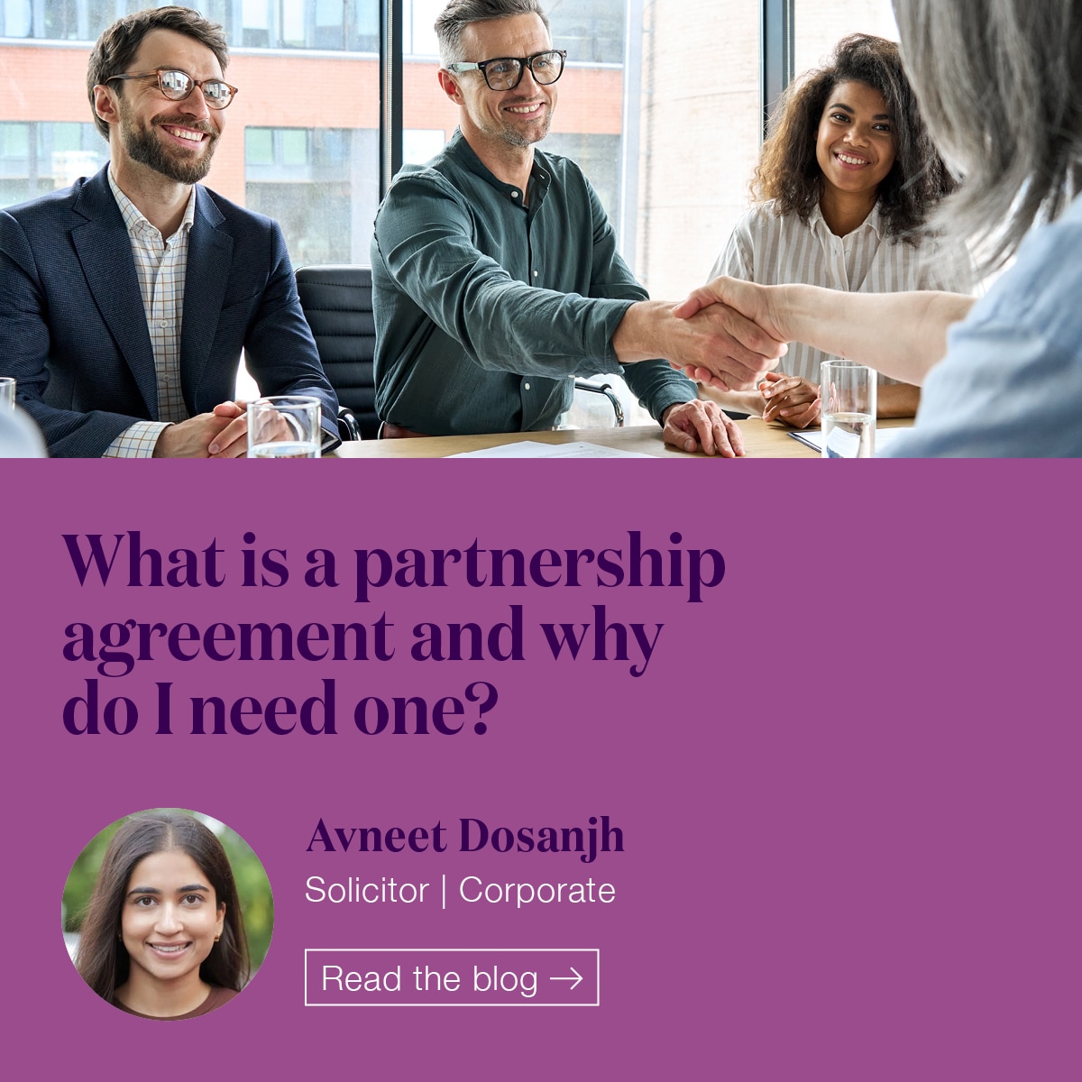 What is a partnership agreement and why do I need one? - Moore Barlow LLP